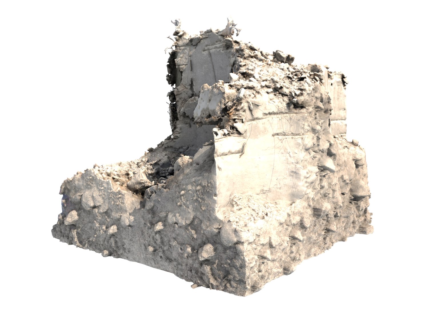 3D Model Concrete Rubble - TurboSquid 1722781