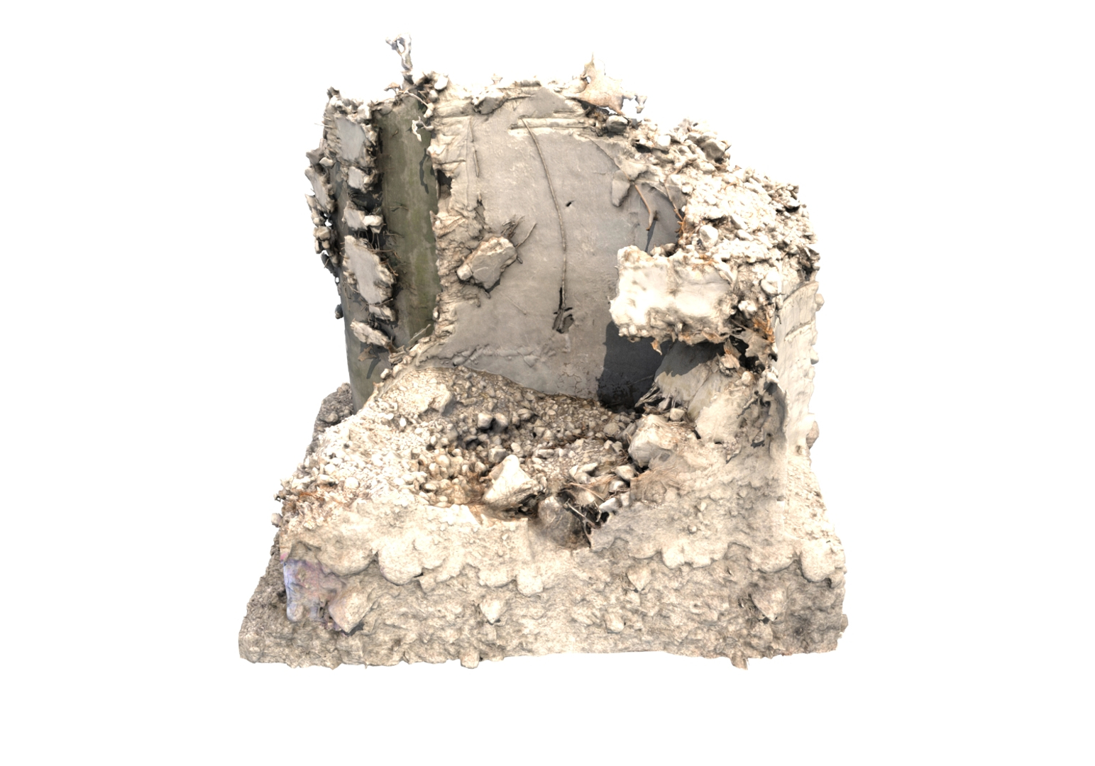 3D Model Concrete Rubble - TurboSquid 1722781