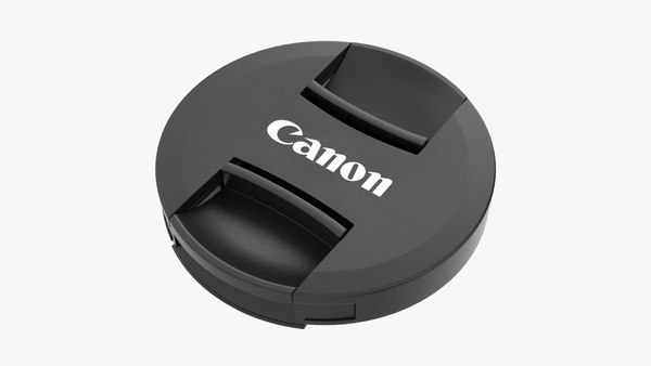 3D Canon camera lens cover - TurboSquid 1733185