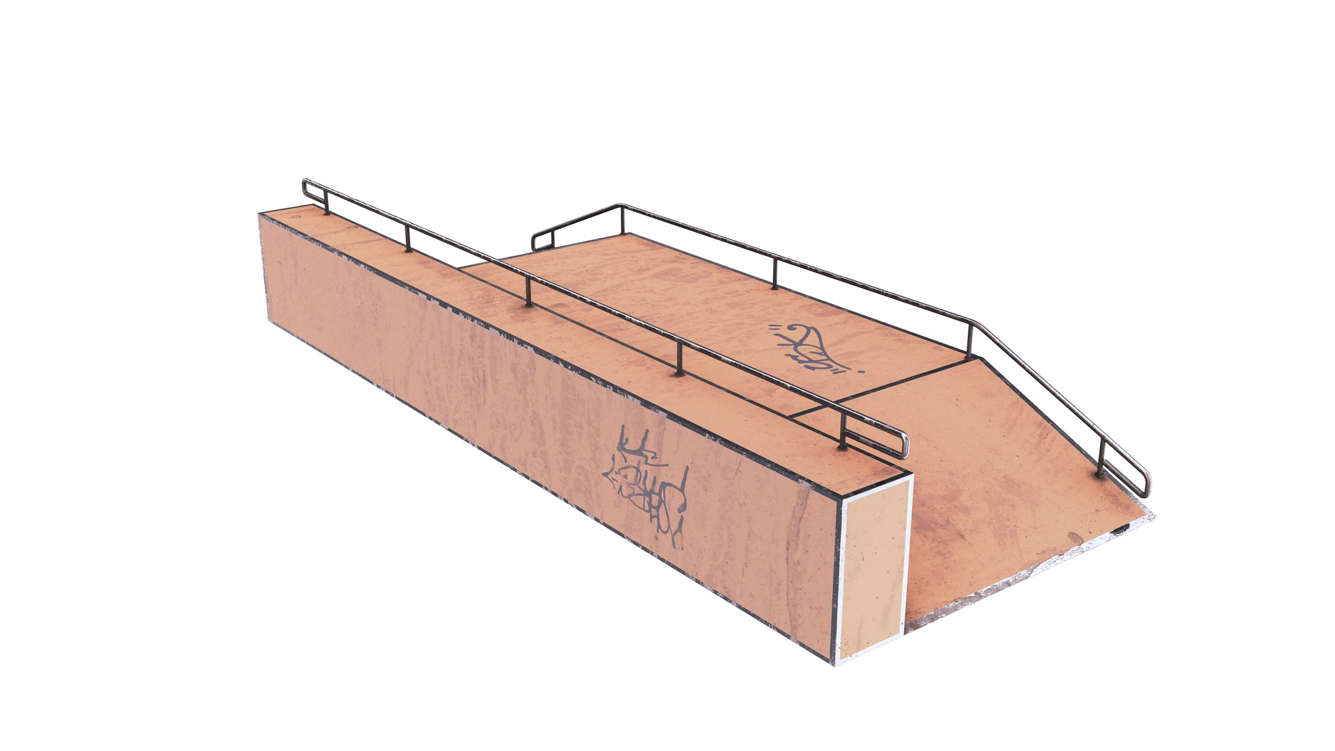 3D Skate Ramp 4 - TurboSquid 1872105