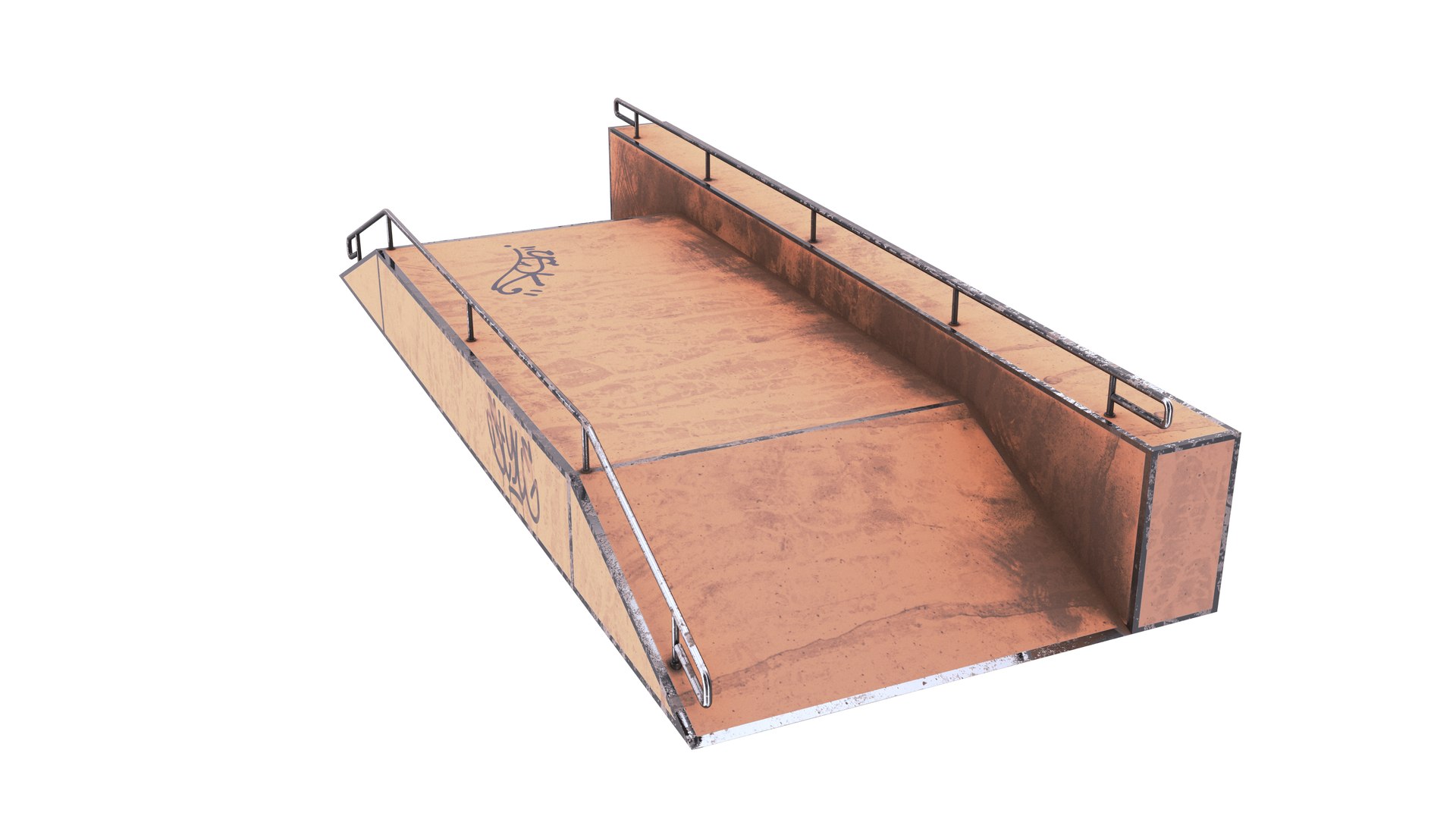 3D Skate Ramp 4 - TurboSquid 1872105