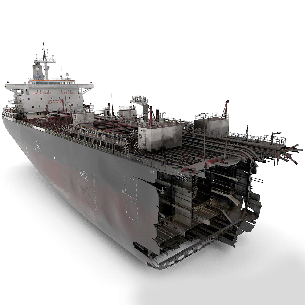 Collection of wrecked ships 3D model - TurboSquid 1788645