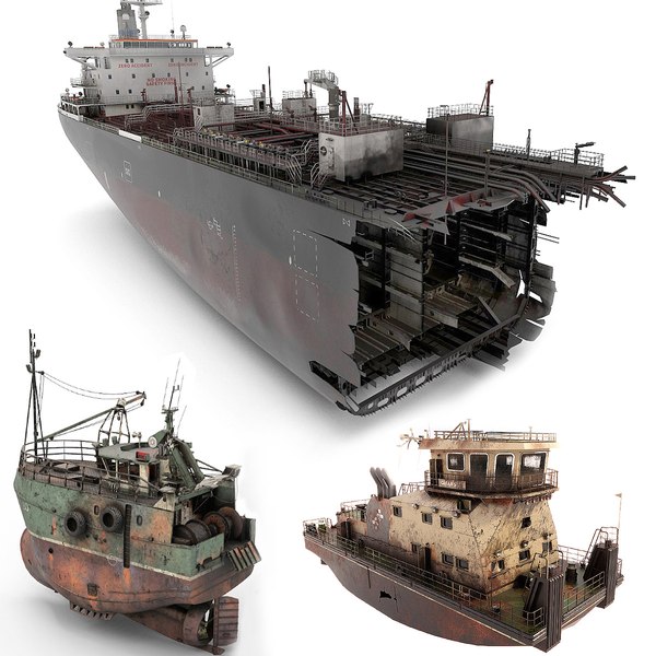 3D SHIP WRECK - TurboSquid 1807989