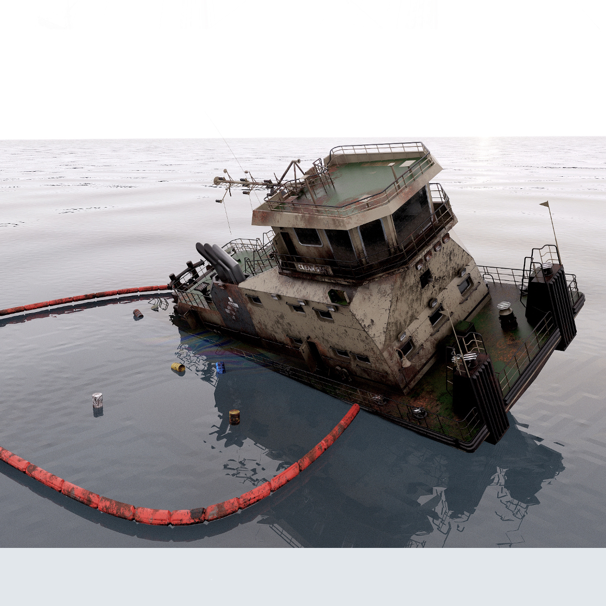 Collection of wrecked ships 3D model - TurboSquid 1788645