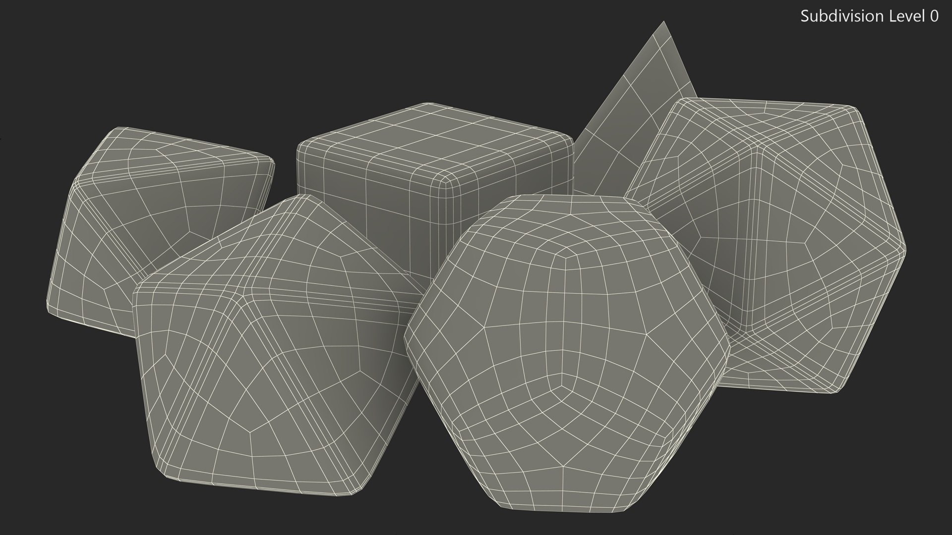 Polyhedral Dice Set For Tabletop RPGs 3D Model - TurboSquid 2234191