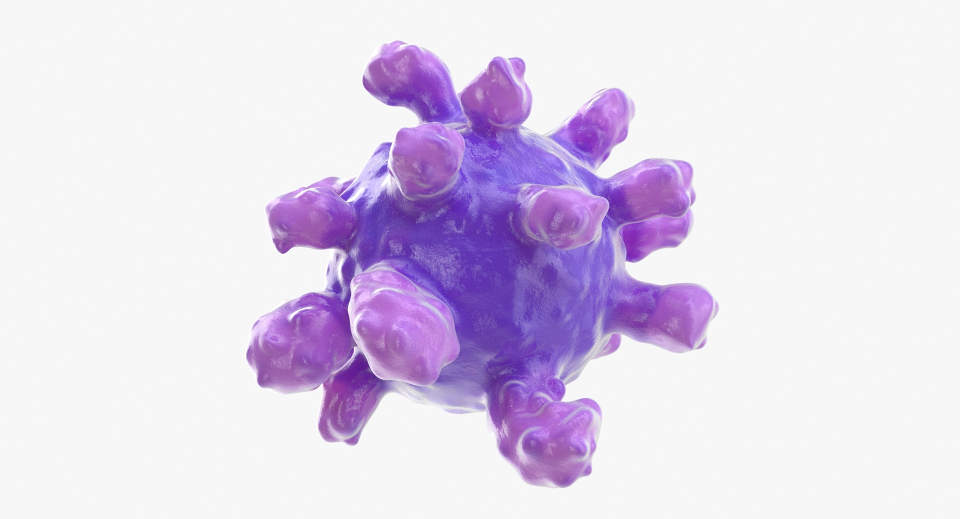 3D Model Virus Cell Microscopic - TurboSquid 1350194
