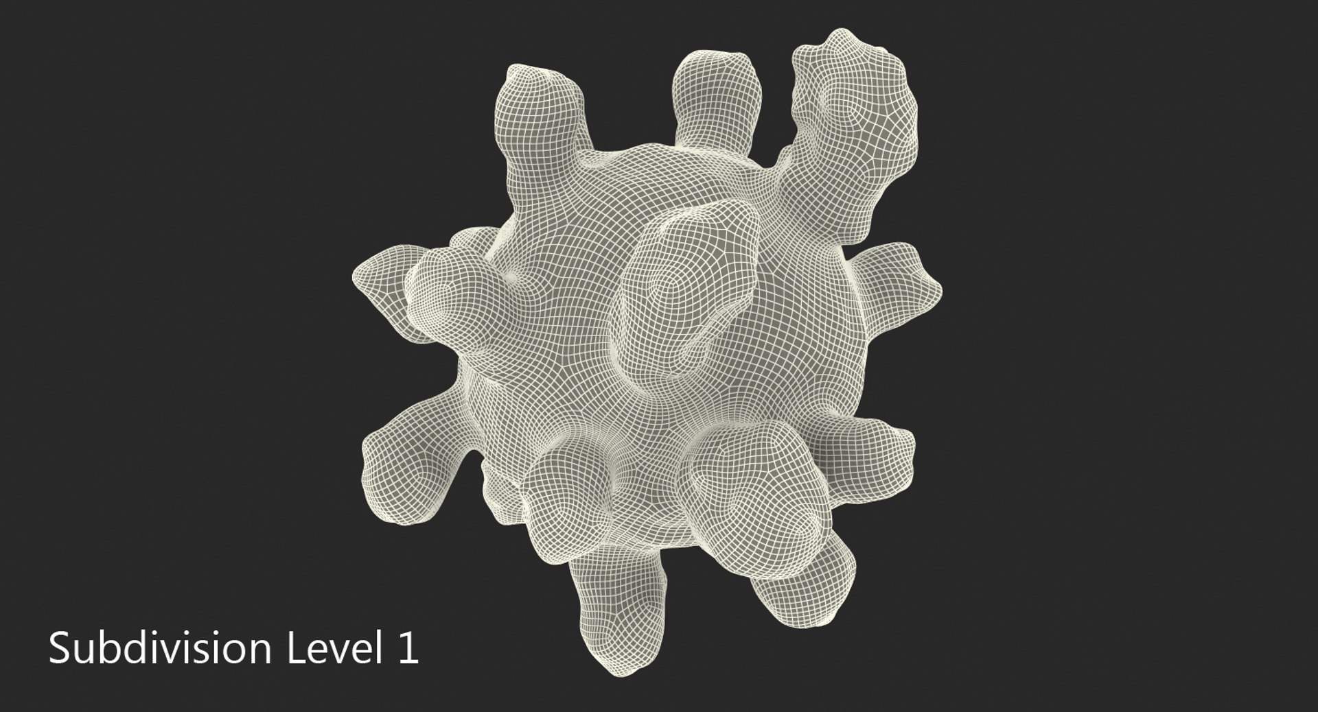 3D Model Virus Cell Microscopic - TurboSquid 1350194