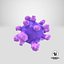 3D Model Virus Cell Microscopic - TurboSquid 1350194