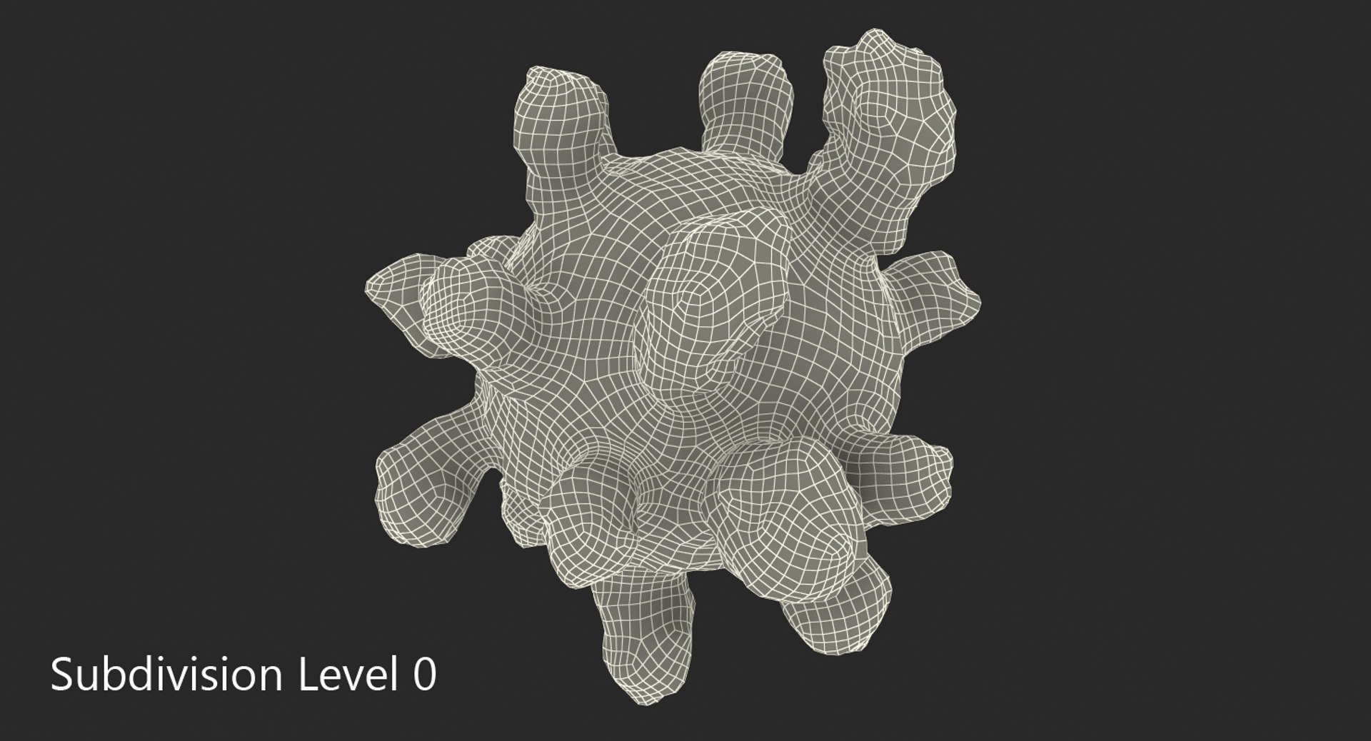 3D Model Virus Cell Microscopic - TurboSquid 1350194