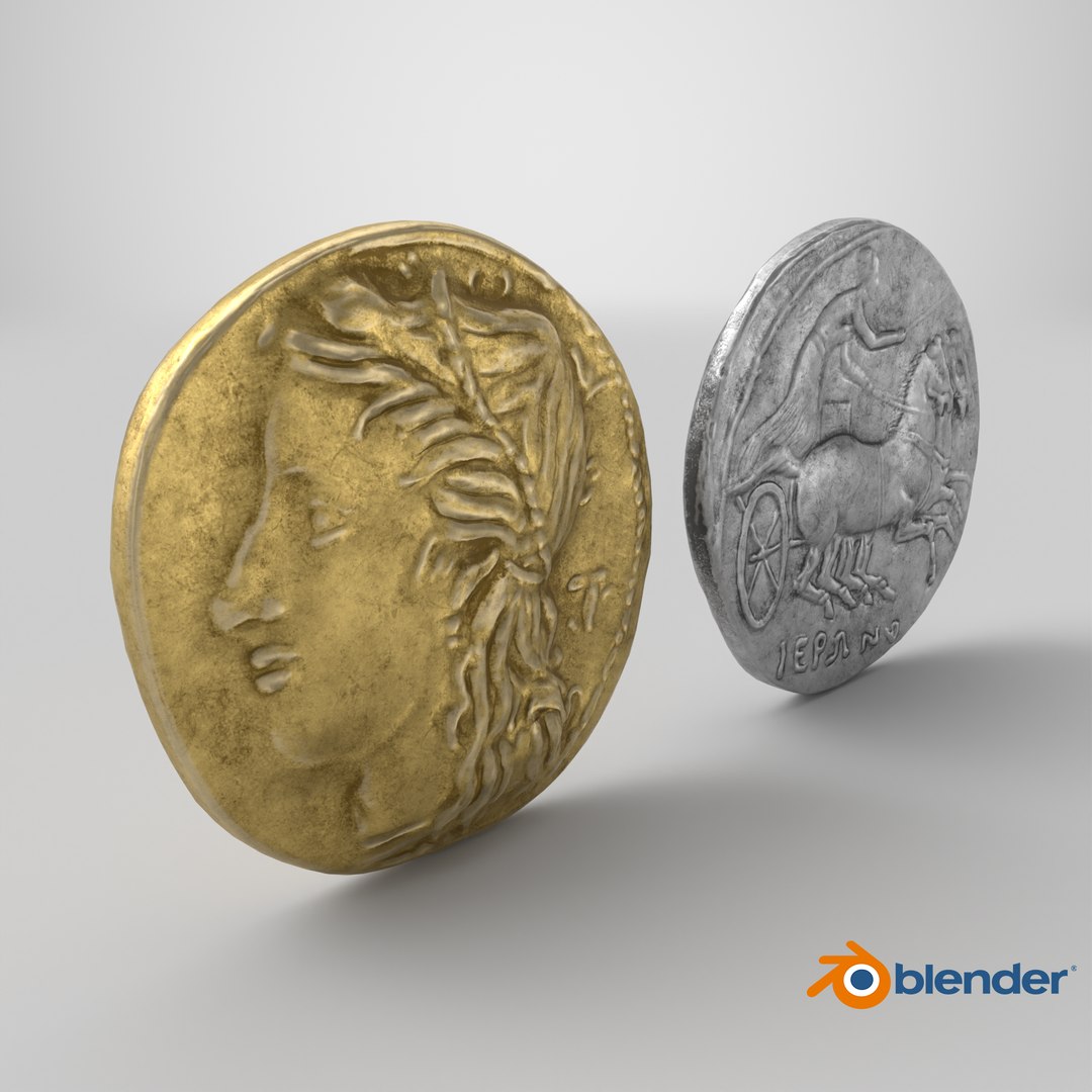 Coin V1 3D Model - TurboSquid 1536309