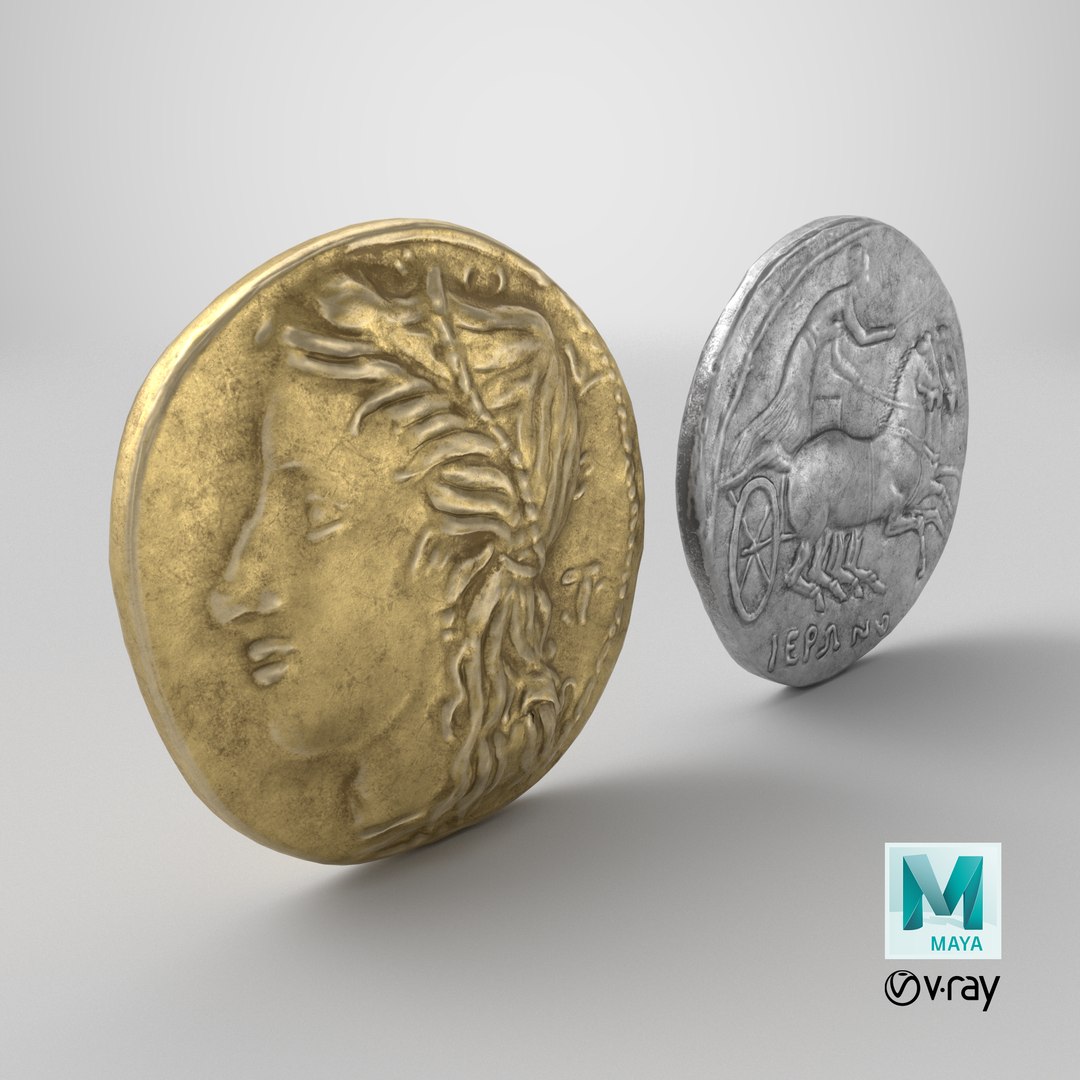 Coin V1 3D Model - TurboSquid 1536309