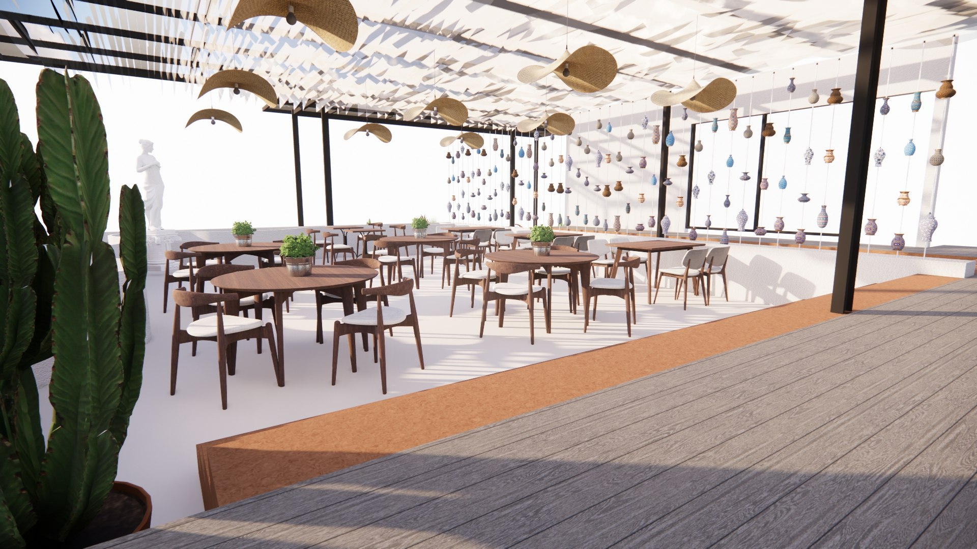 3D Food Court 3 Model - TurboSquid 2289014