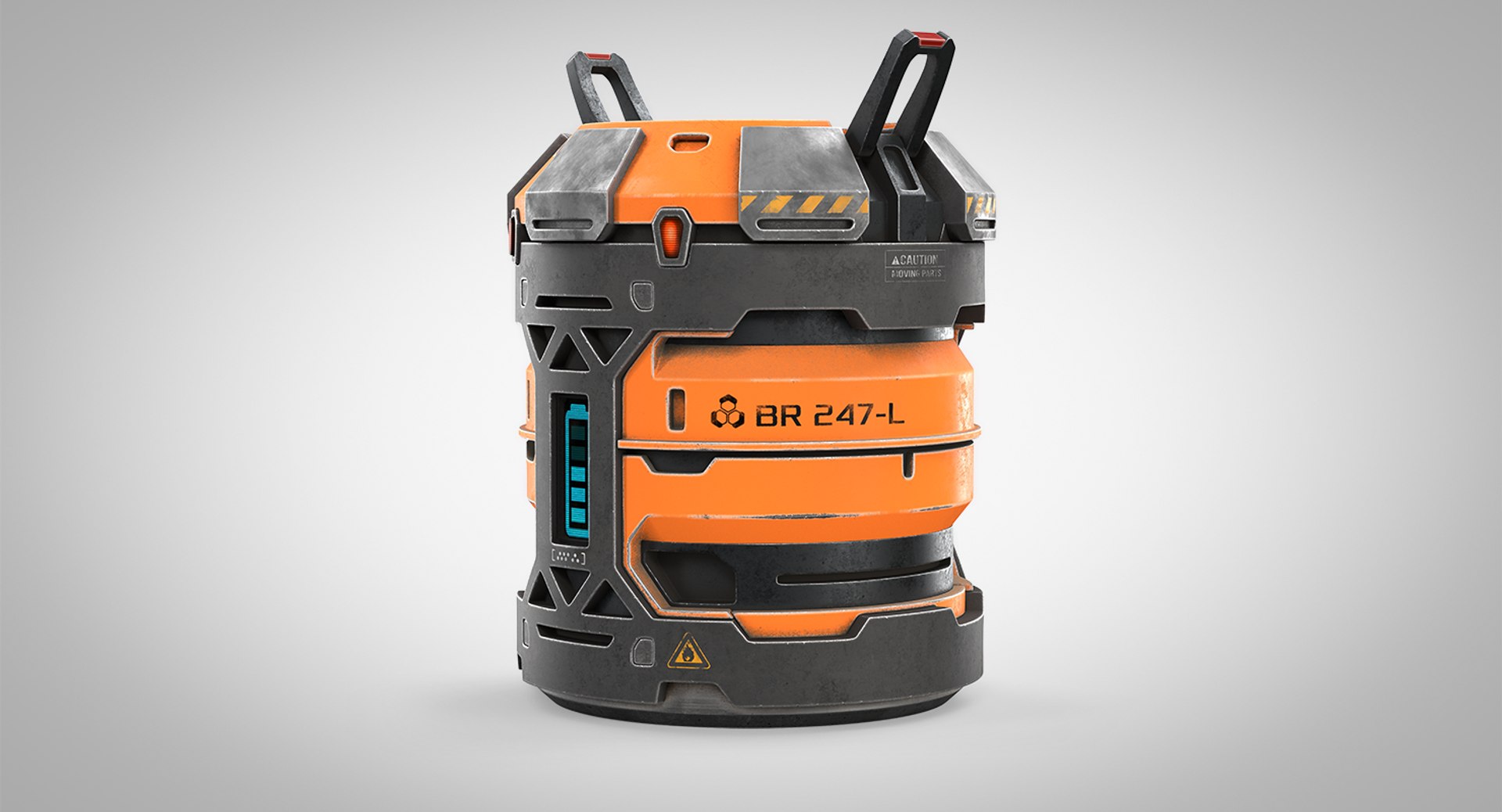 3D Science Barrel Contains Model - TurboSquid 1246868