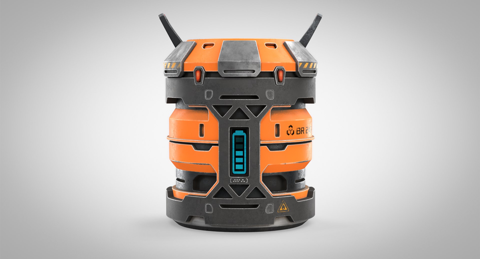 3D Science Barrel Contains Model - TurboSquid 1246868