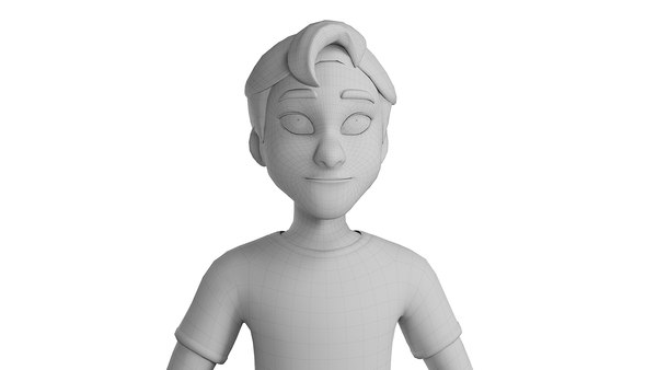 modelo 3d Personaje de dibujos animados - Padre - TurboSquid 1953150