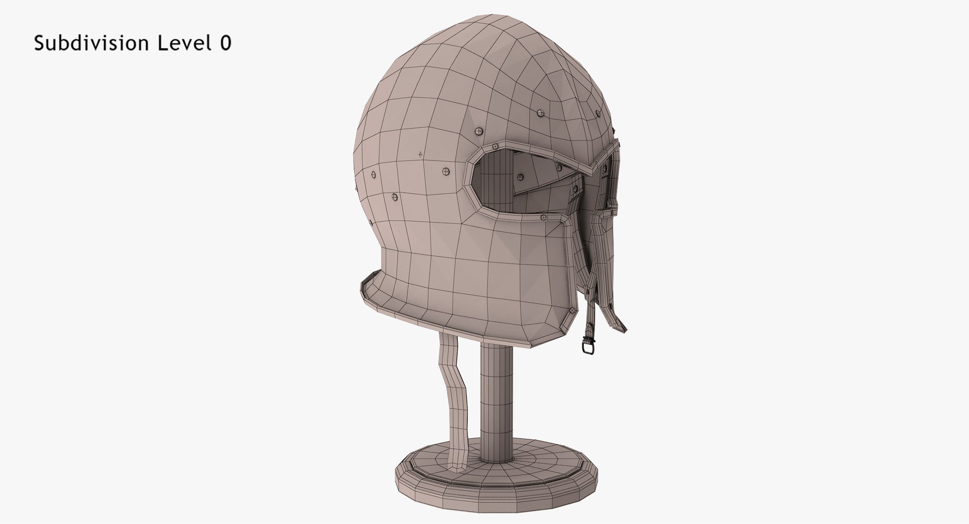 3D Armor Helmet Model - TurboSquid 1157550