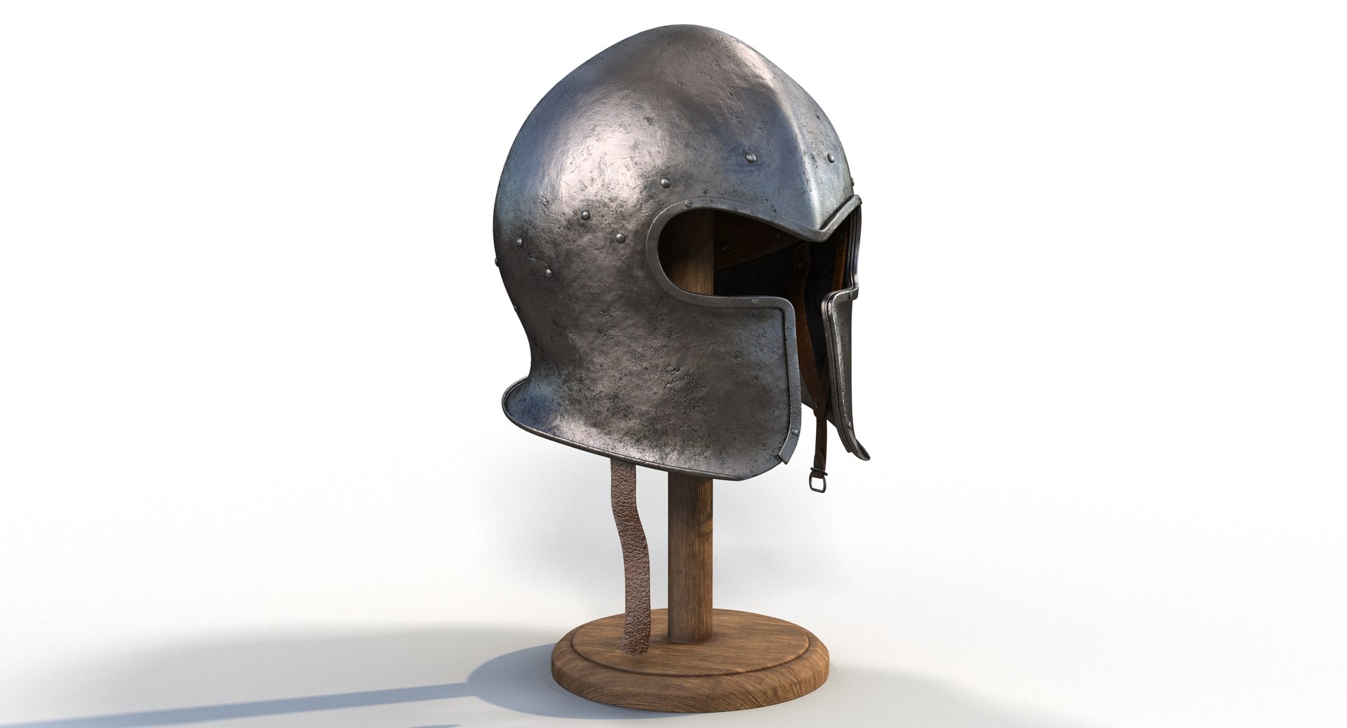 3D Armor Helmet Model - TurboSquid 1157550