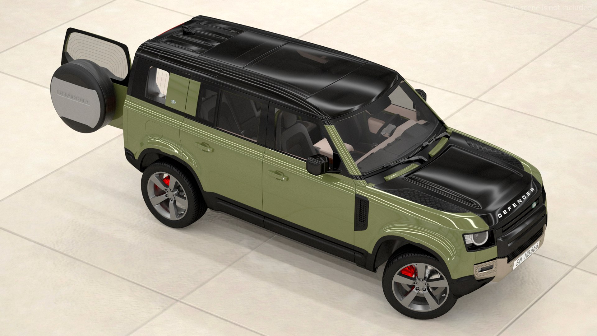 3D Land Rover Defender Country Pack Rigged model - TurboSquid 1766272