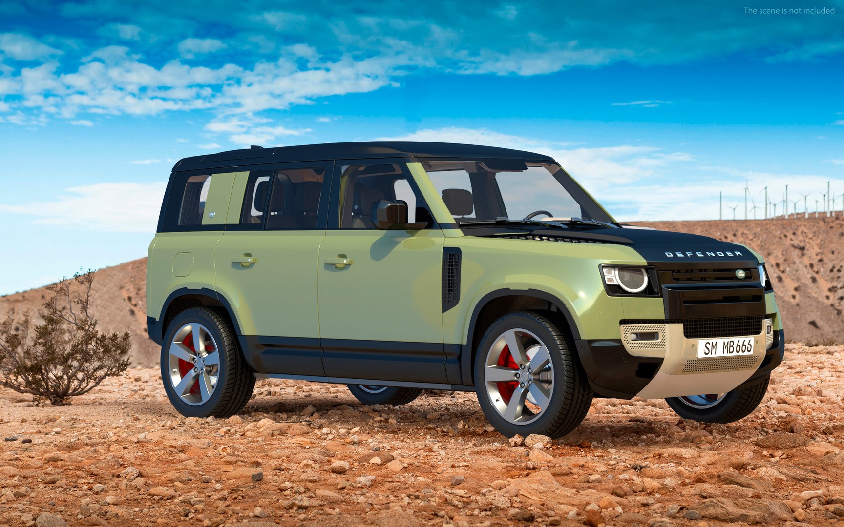 3D Land Rover Defender Country Pack Rigged model - TurboSquid 1766272