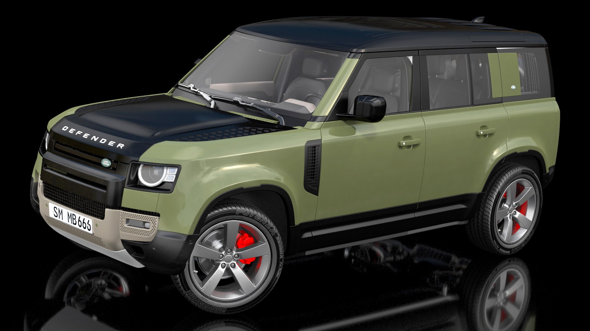 3D Land Rover Defender Country Pack Rigged model - TurboSquid 1766272