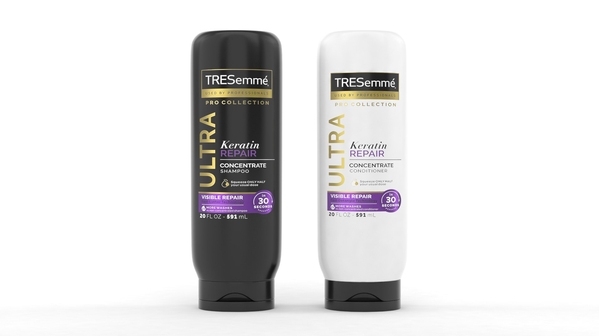 TRESemme Shampoo And Conditioner 3D Model - TurboSquid 2218181