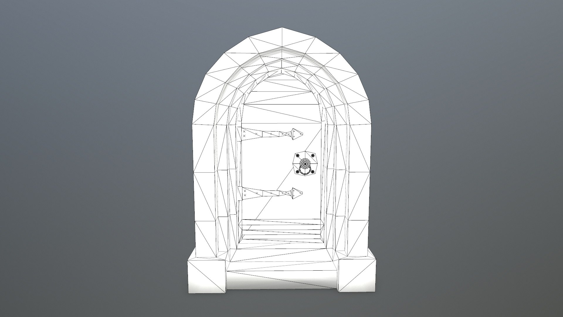 Medieval Door 3D - TurboSquid 2031199