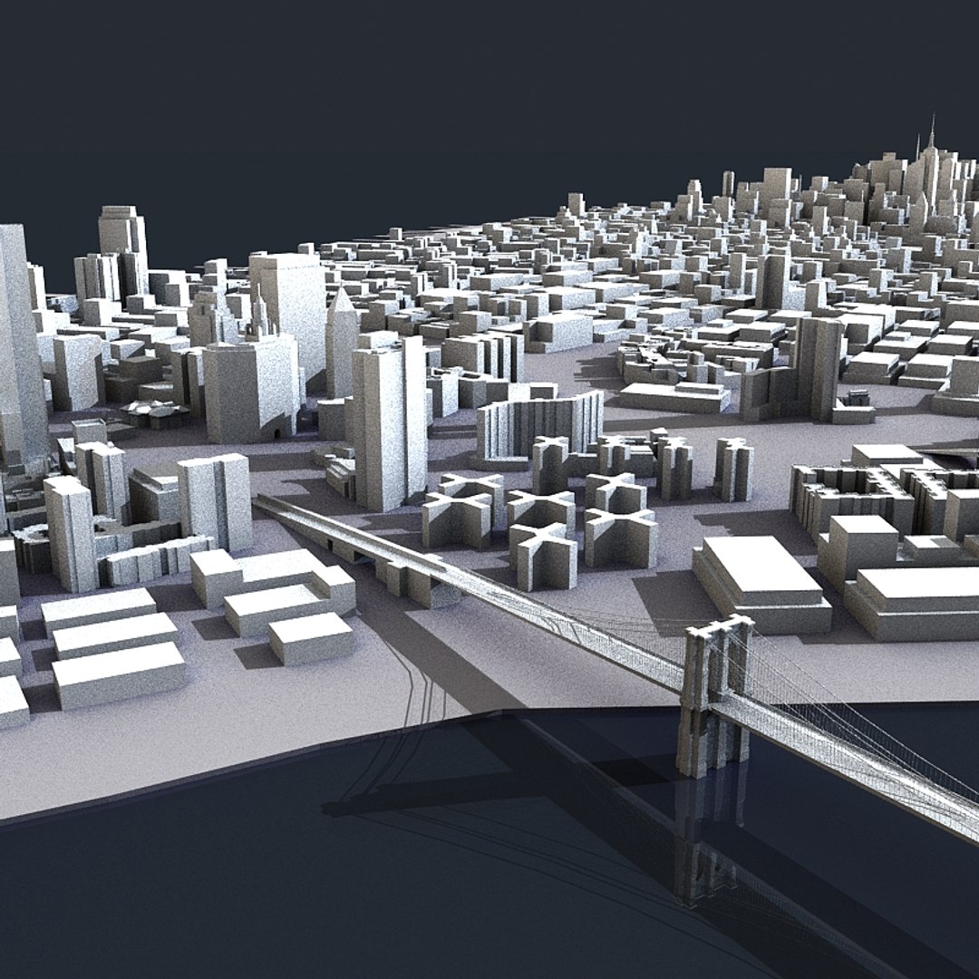 3d model new york city