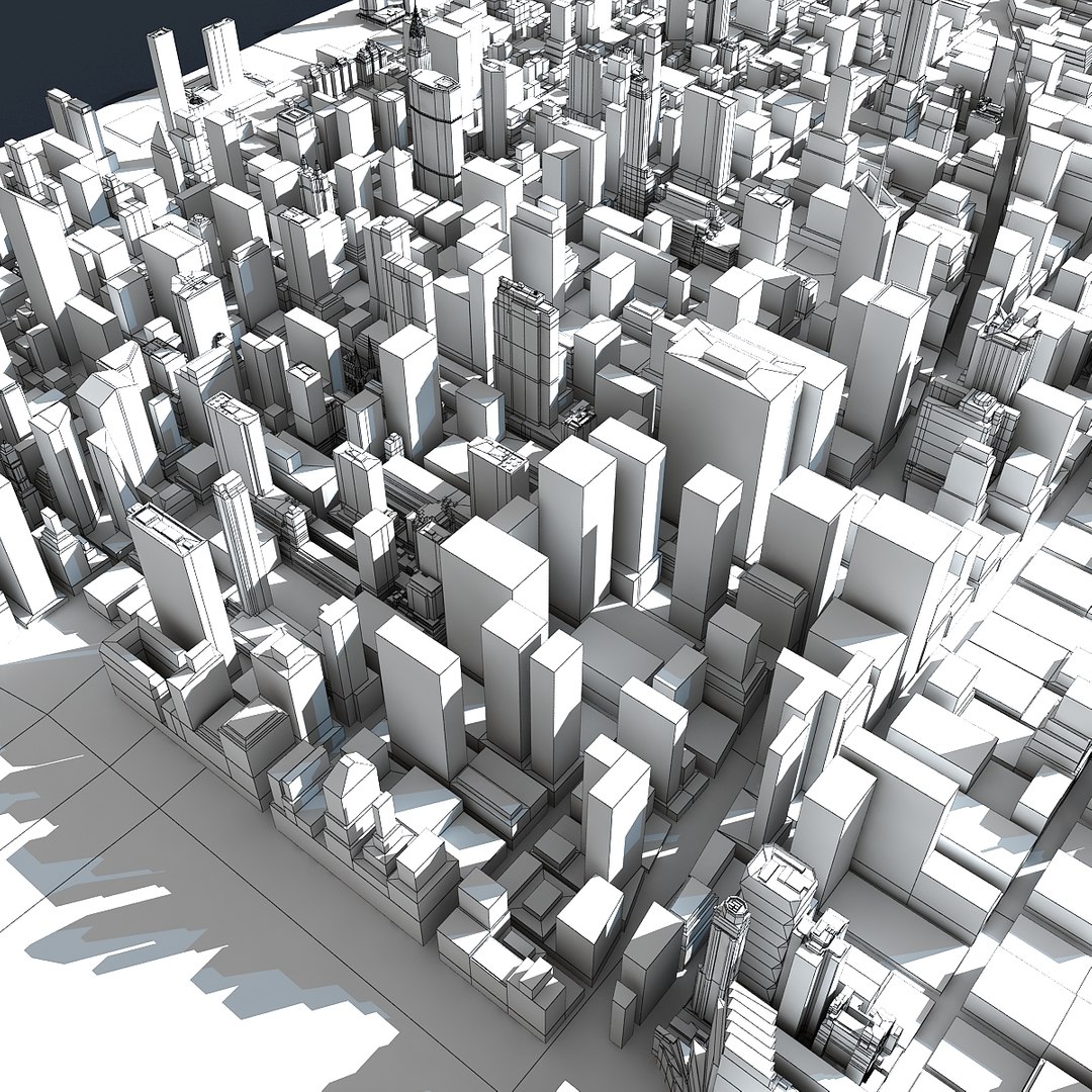 3d model new york city
