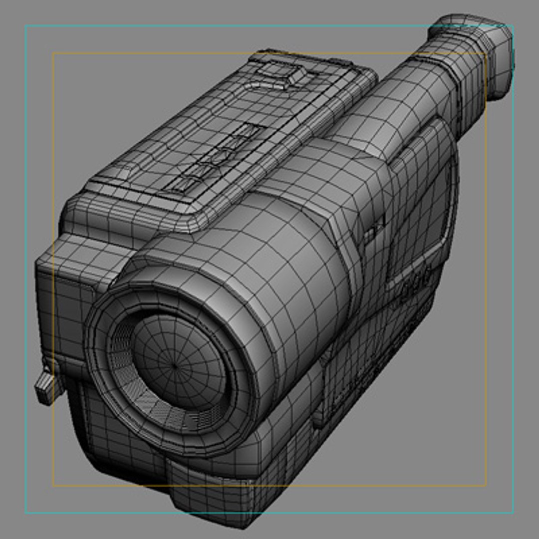 Sony Video Camera 3d Model