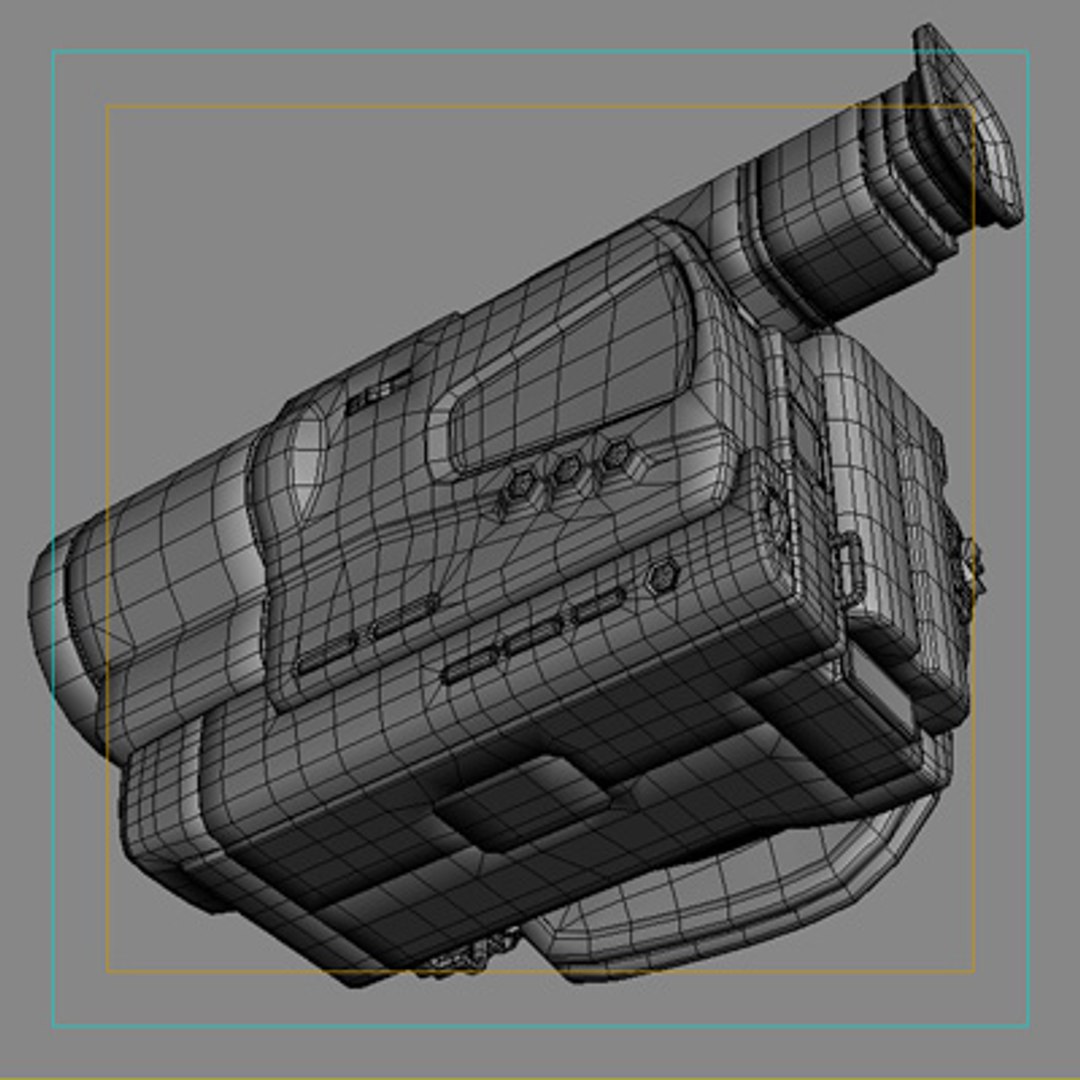 Sony Video Camera 3d Model
