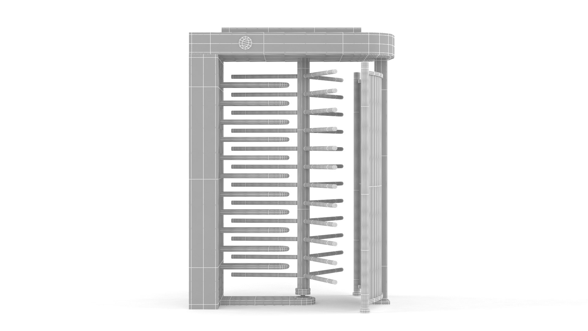 3D Turnstile Gate - TurboSquid 2319583