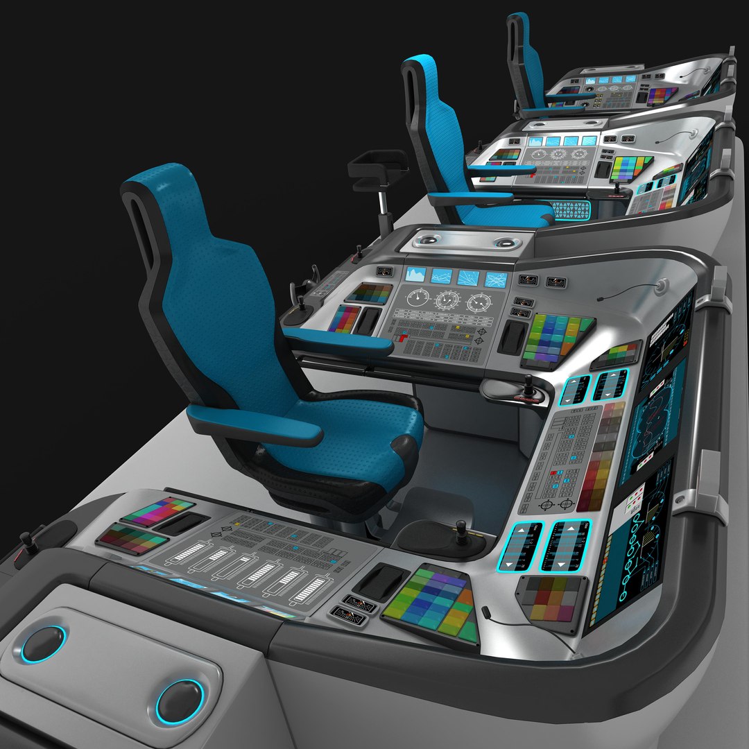 3D Shipboard Control Panel Model - TurboSquid 1150166