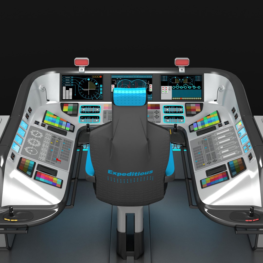 3D Shipboard Control Panel Model - TurboSquid 1150166