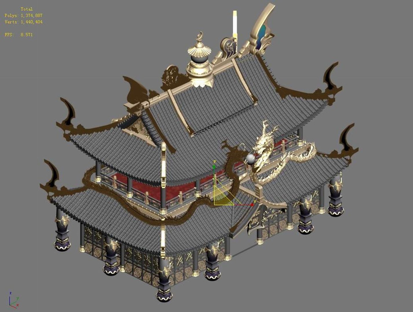 3D Architecture - Royal Palace - TurboSquid 1452799