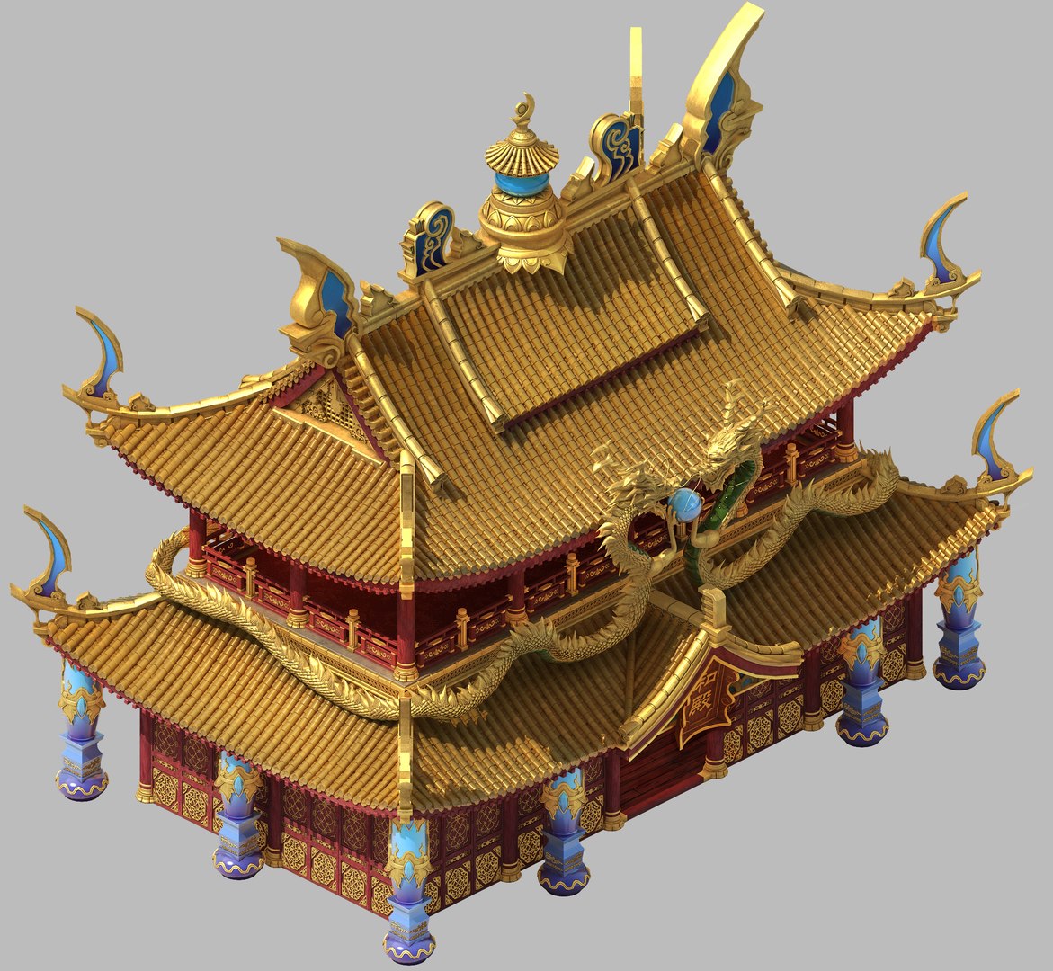3D Architecture - Royal Palace - TurboSquid 1452799
