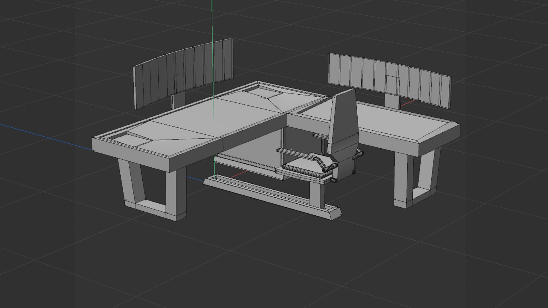 3D SCI FI WorkStation Model - TurboSquid 2368022