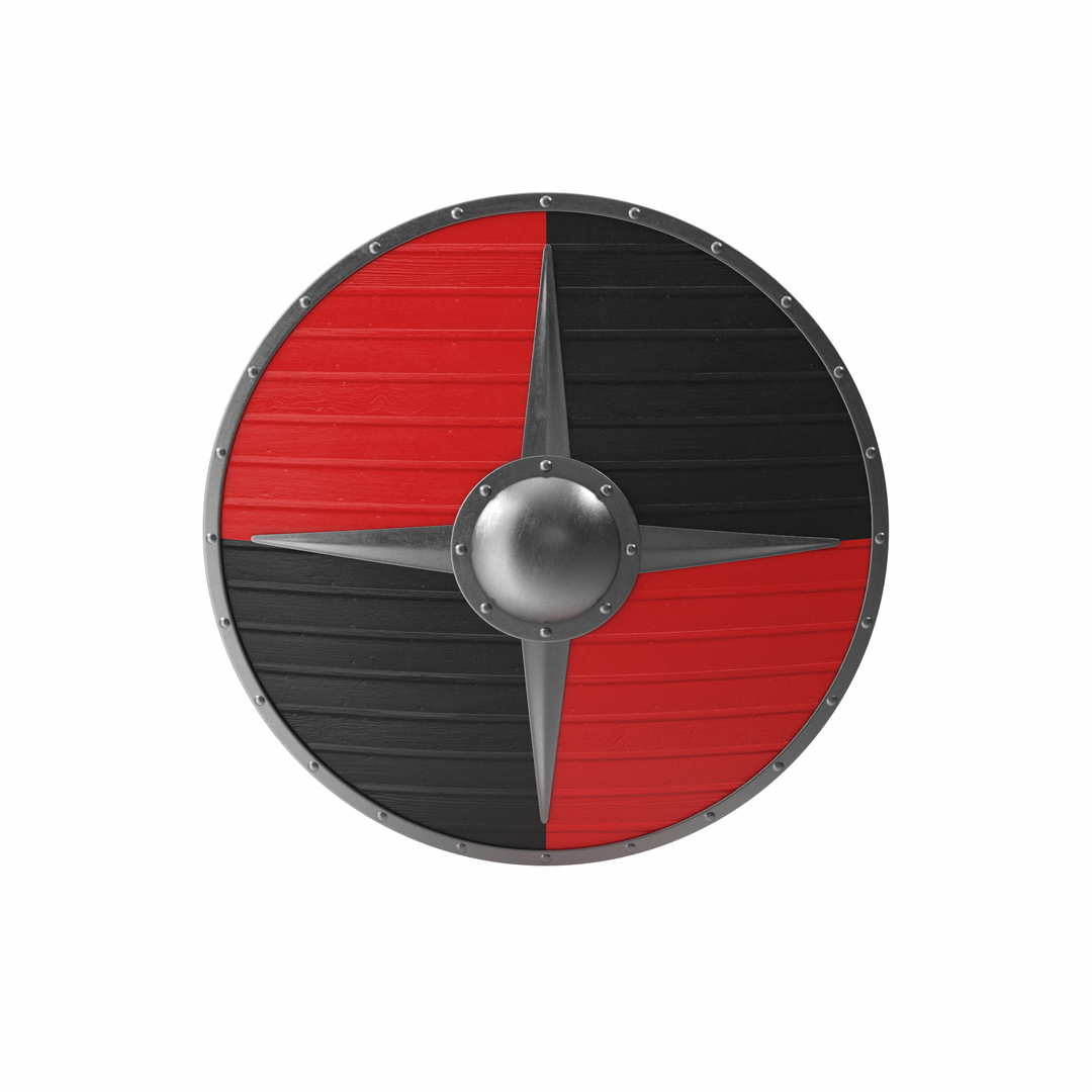 3D Viking Shield Model - TurboSquid 2171081