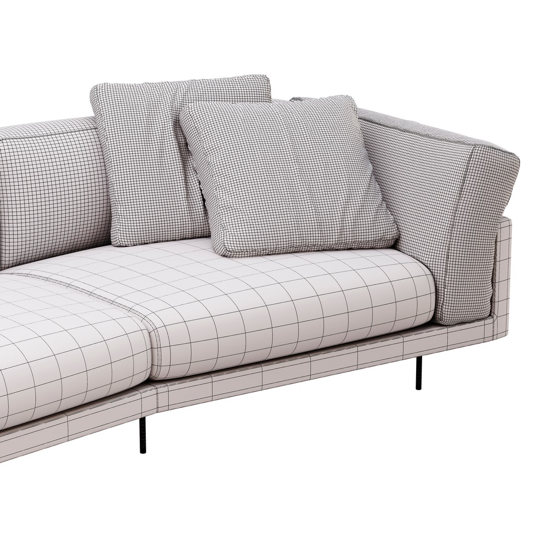 Echoo Sofa 3D Model - TurboSquid 2322487