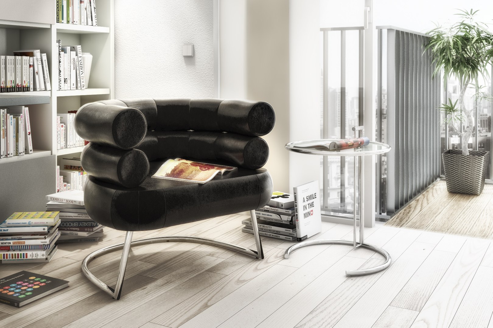 Chair Bibendum 3d Model