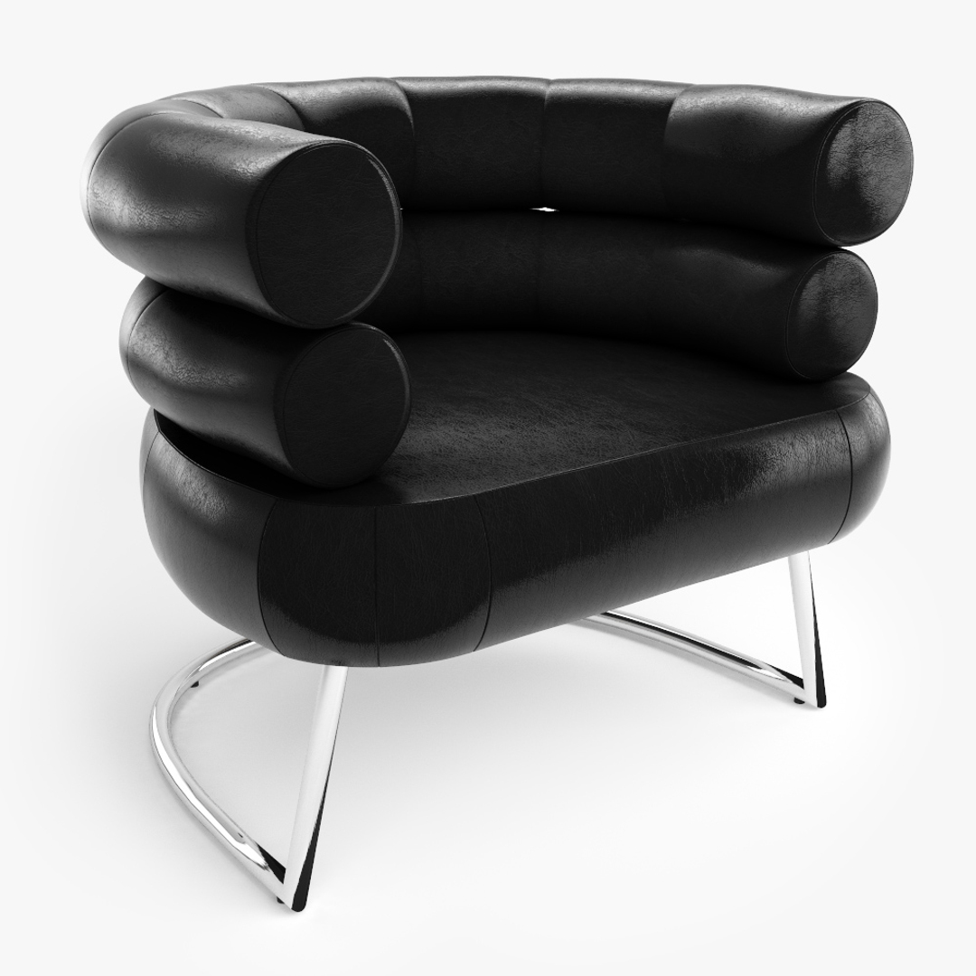 chair bibendum 3d model