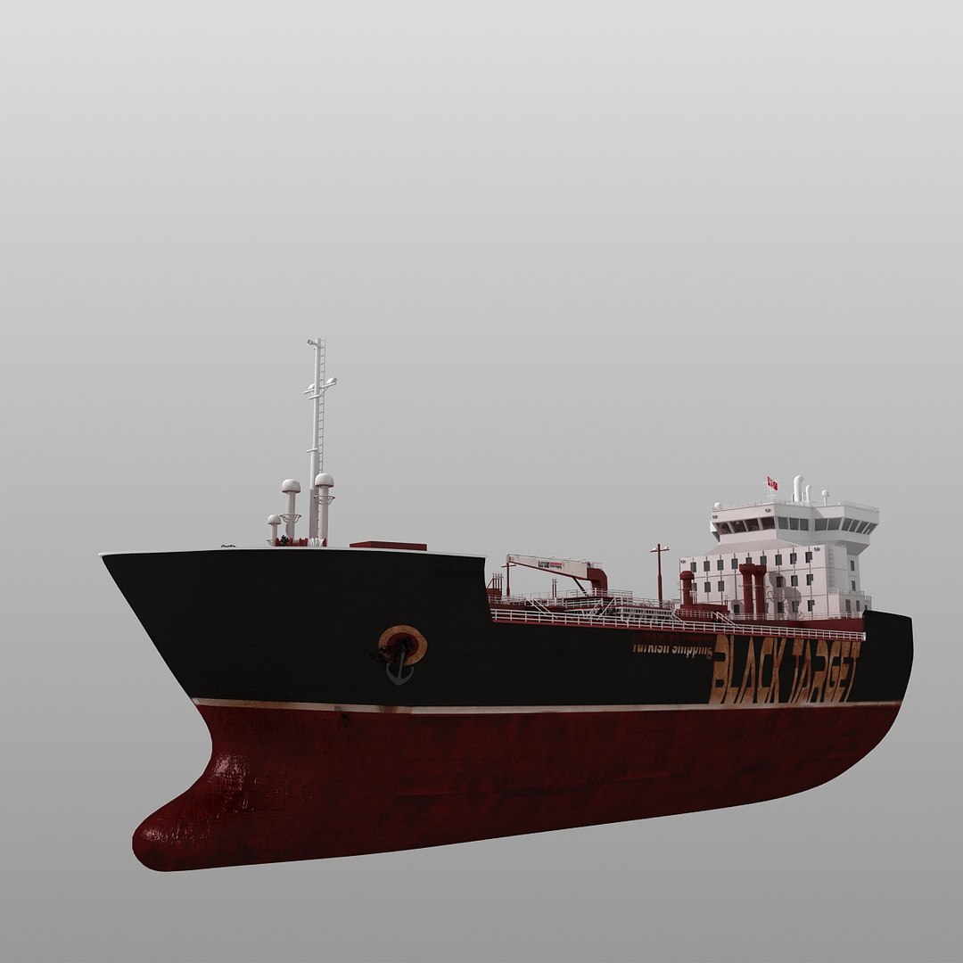 3d Oil Ship Model