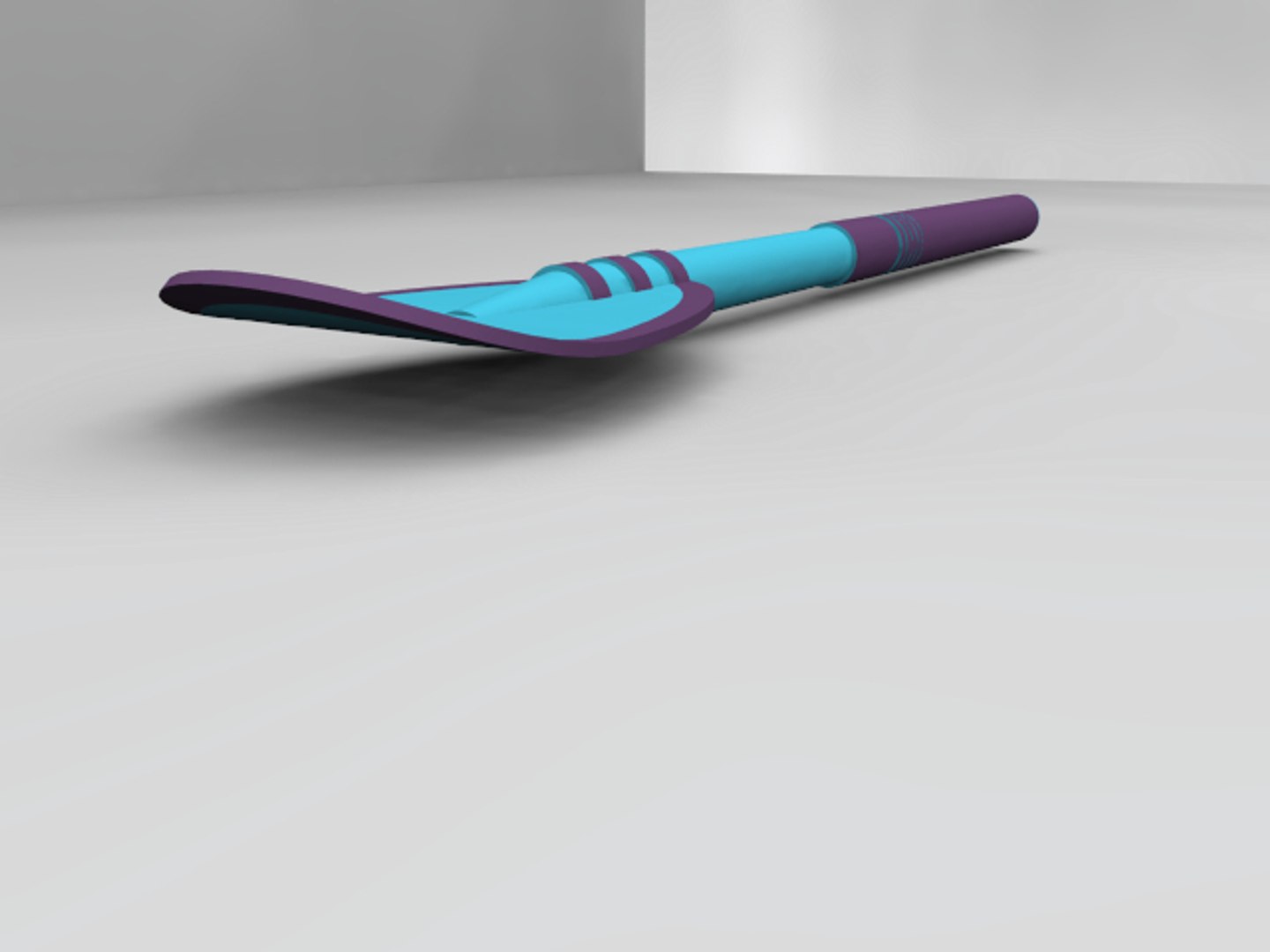 Free Decorated Paddle 3d Model