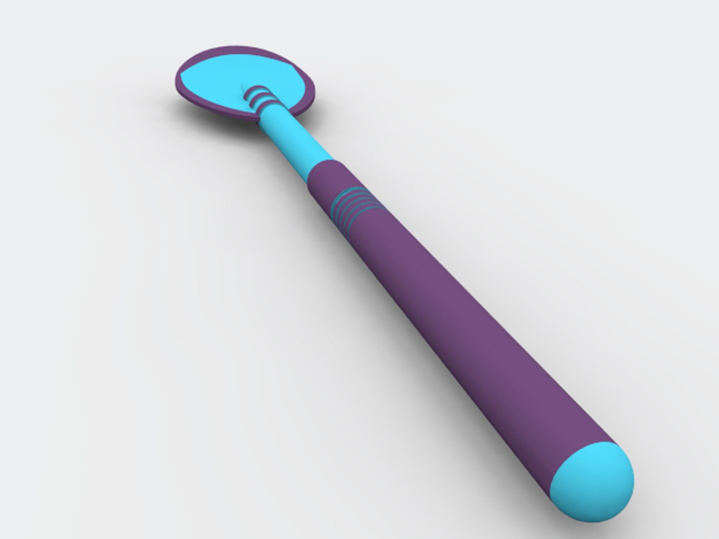 Free Decorated Paddle 3d Model