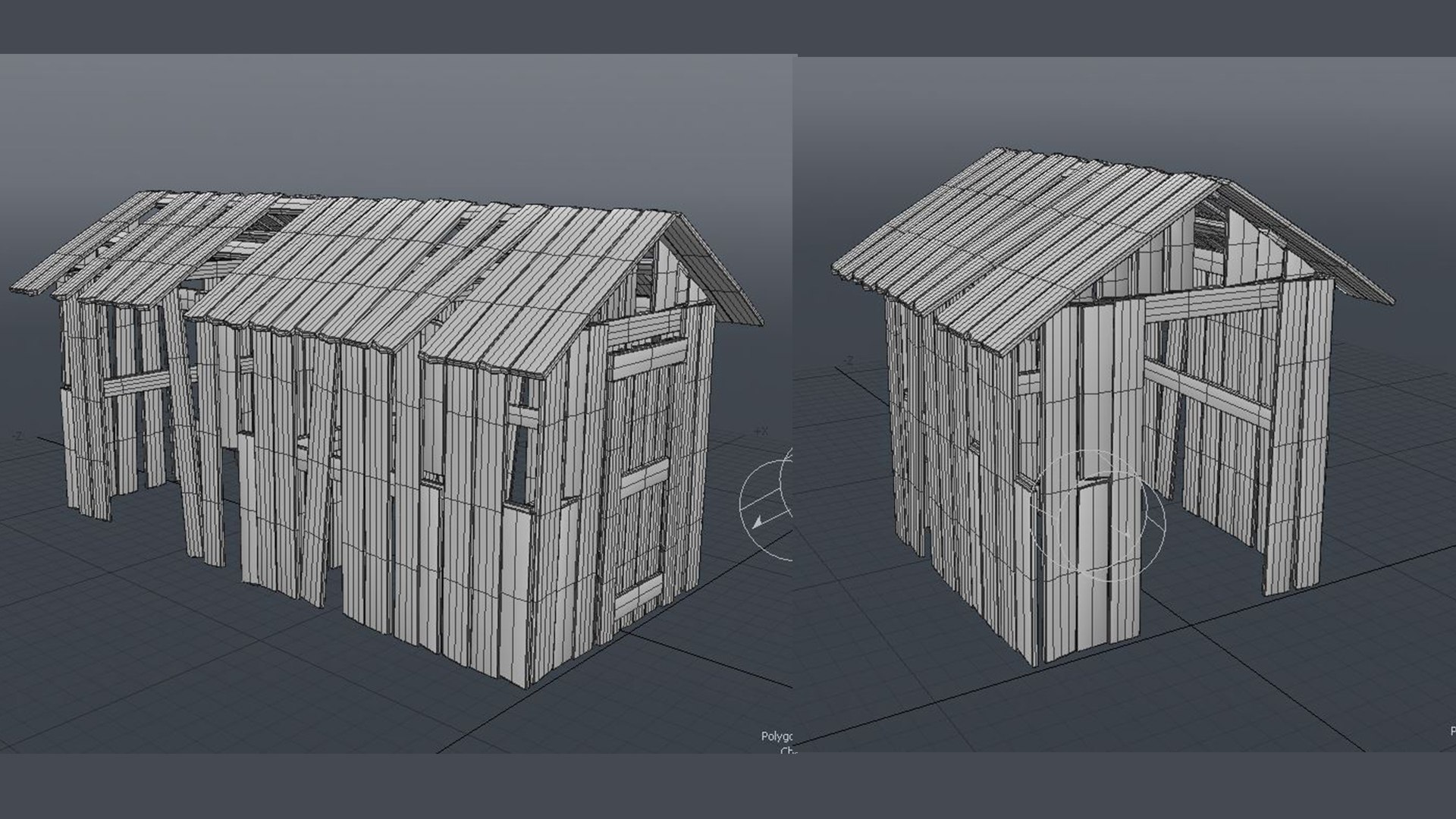 Old Modular Shed 3D Model - TurboSquid 1592989
