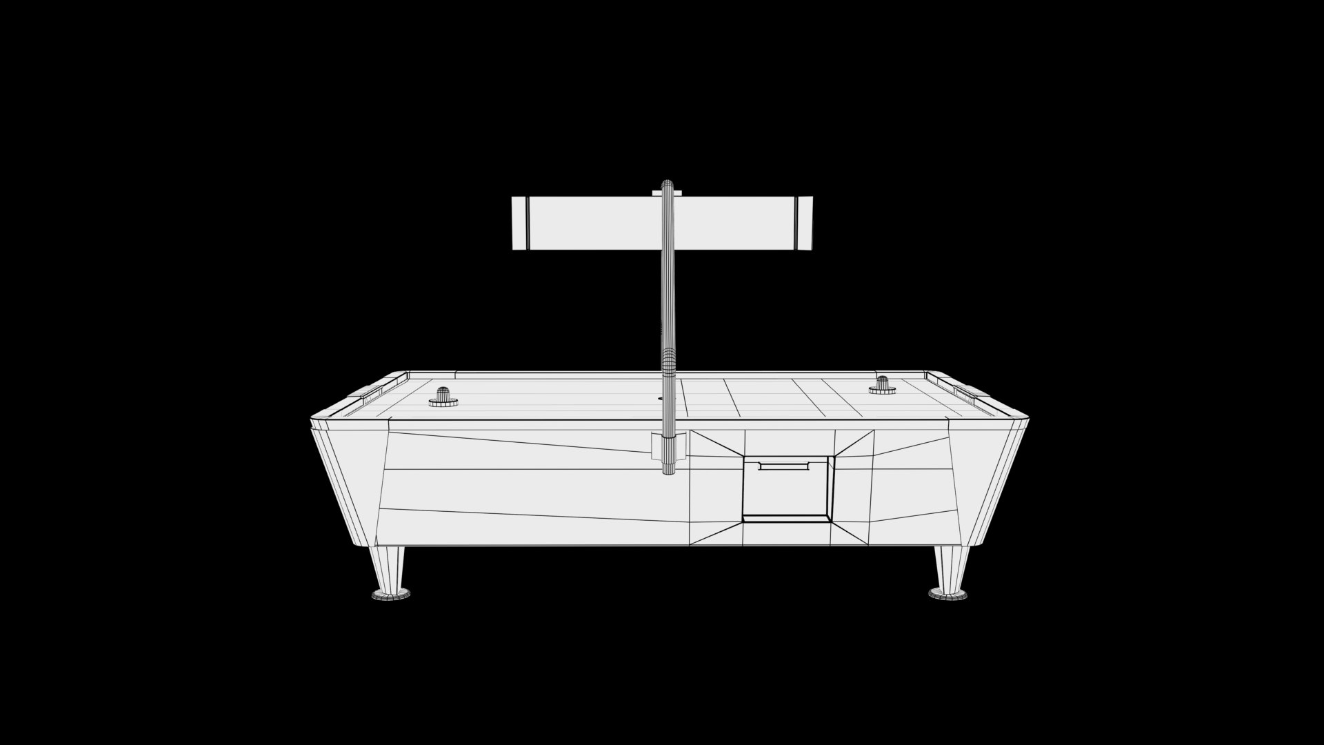3D Hockey Table Model - TurboSquid 2091328