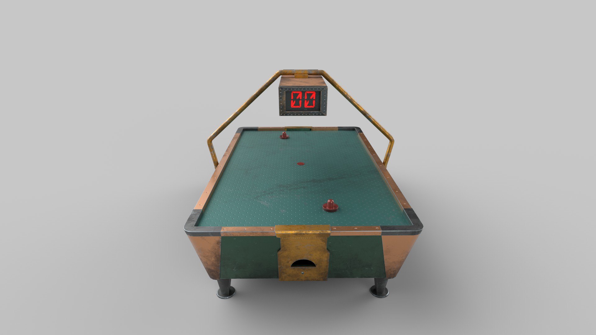 3D Hockey Table Model - TurboSquid 2091328