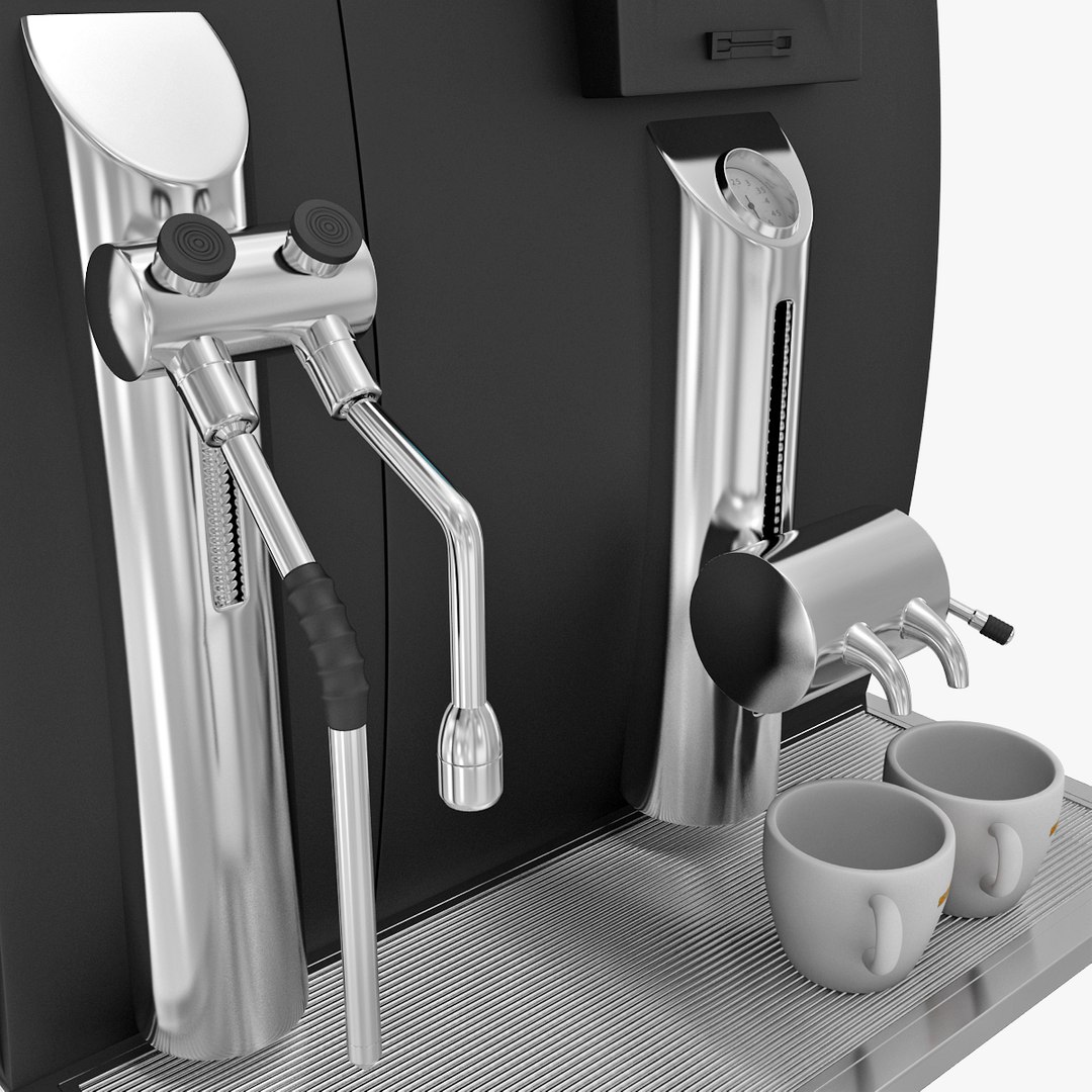3ds Max Coffee Espresso Machine Schaerer