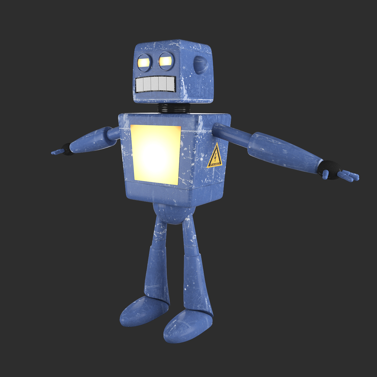3d model robot
