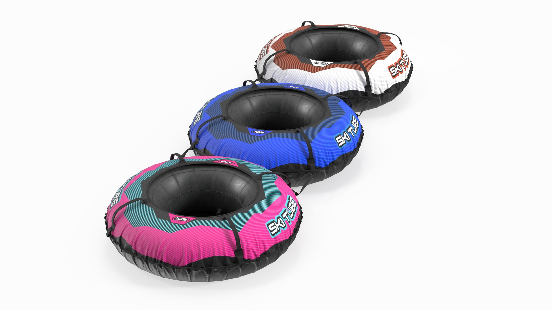 Inflatable Snow Sleds 3D Model - TurboSquid 2205455