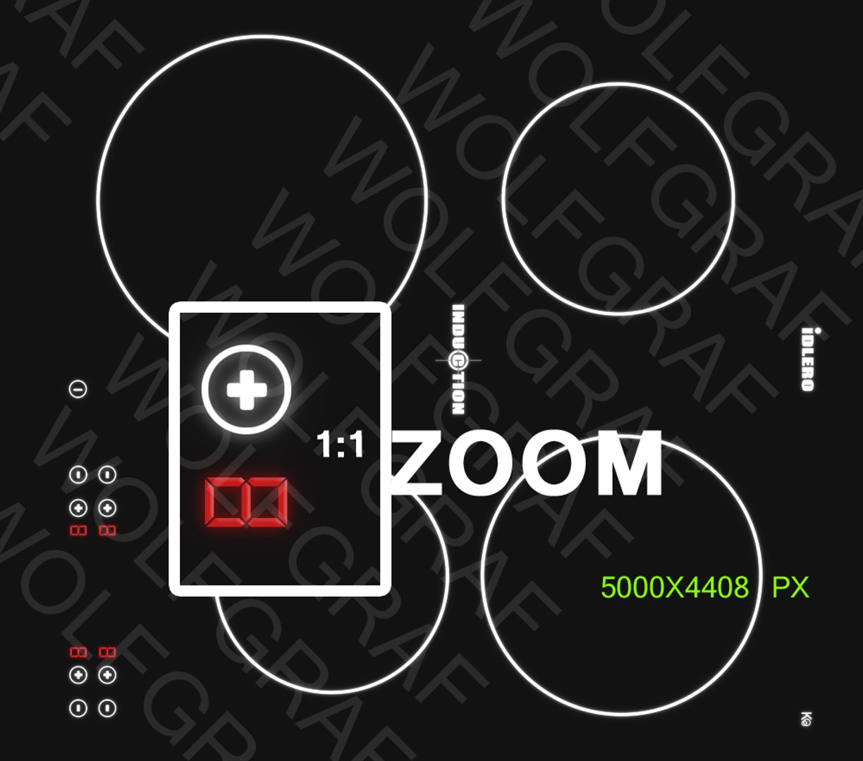 3dsmax Induction Hob